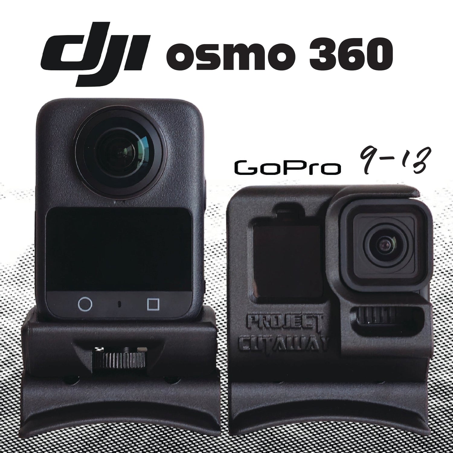 DJI Osmo 360 Roller Mount – Project Cutaway Mounts